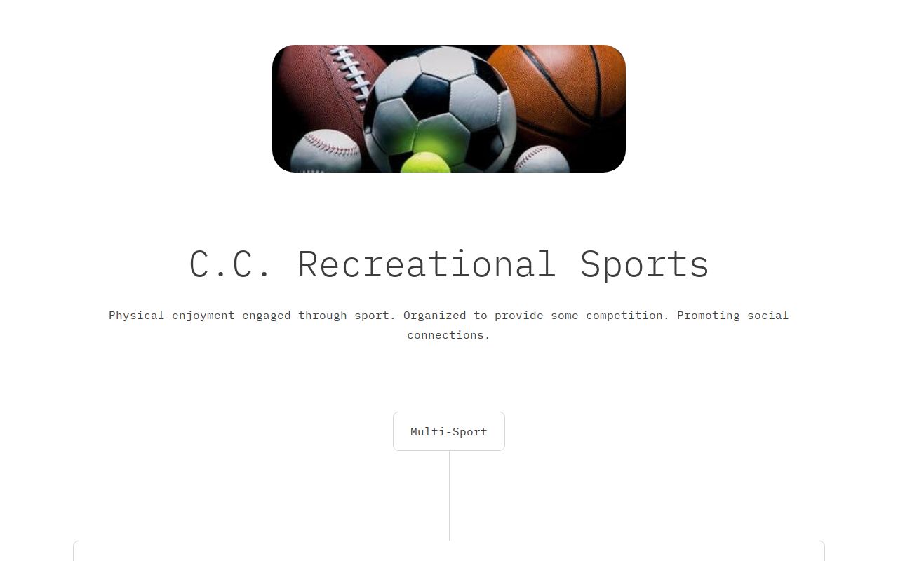 C.C. Recreational Sports